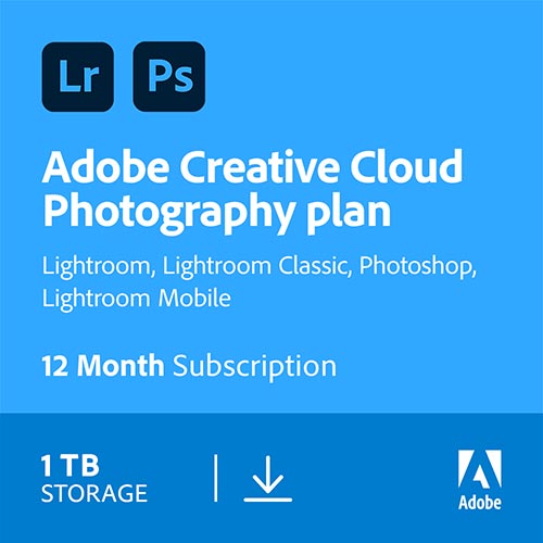 Acheter Adobe Creative Cloud - Photography Plan 1TB 1 Year Subscription ...