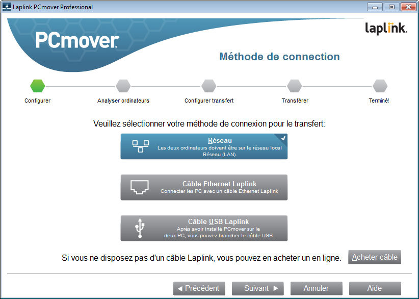 Acheter Laplink PCmover Professional 10 - 1 Migration sur SOFTWARELOAD